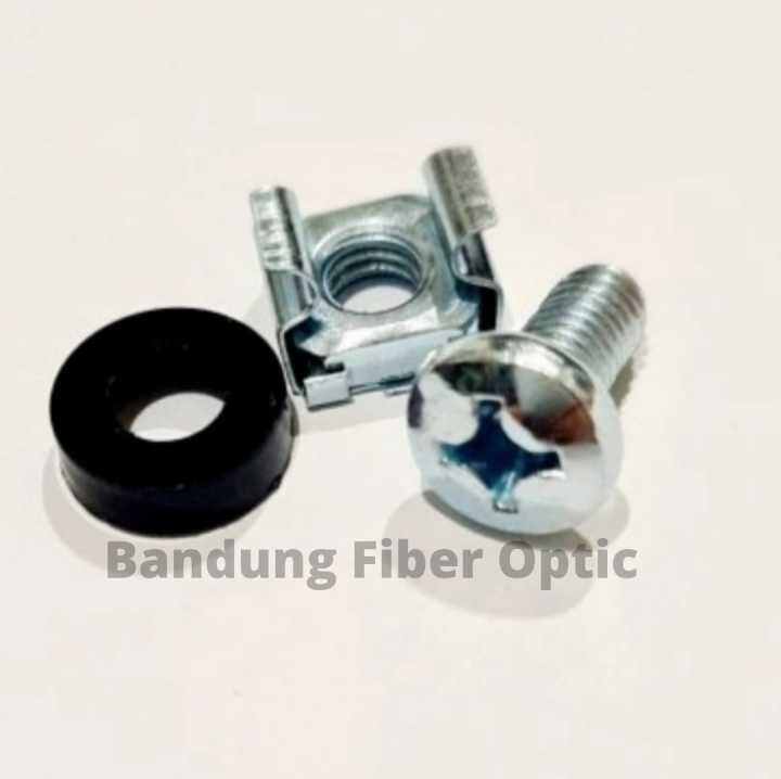 Cage Nut Rackmount Cagenut Baud Rak Server Wallmount Rack M6 | Lazada ...