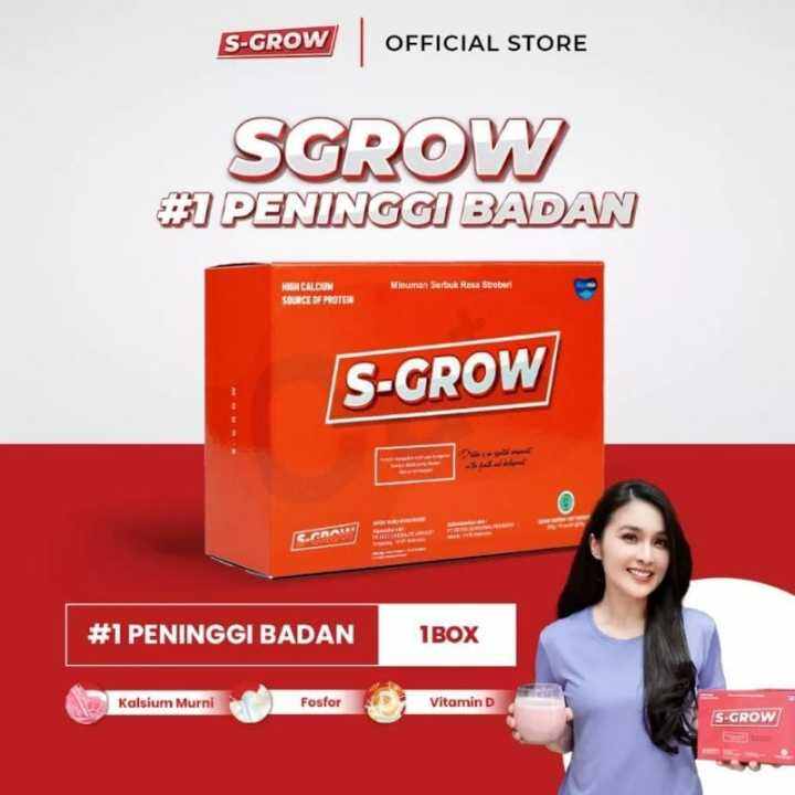S-Grow Susu Kalsium Murni Solusi Untuk Membantu Proses Pertumbuhan ...