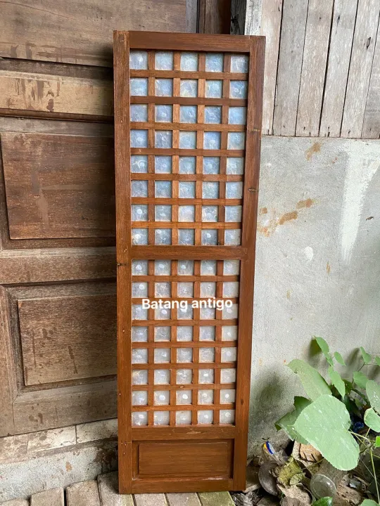 Capiz window or wall accent 15inches x 45inches | Lazada PH