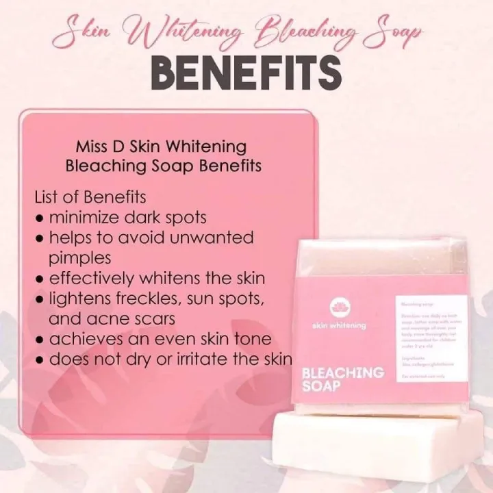 Miss D Skin Whitening Bleaching Soap Lazada Ph