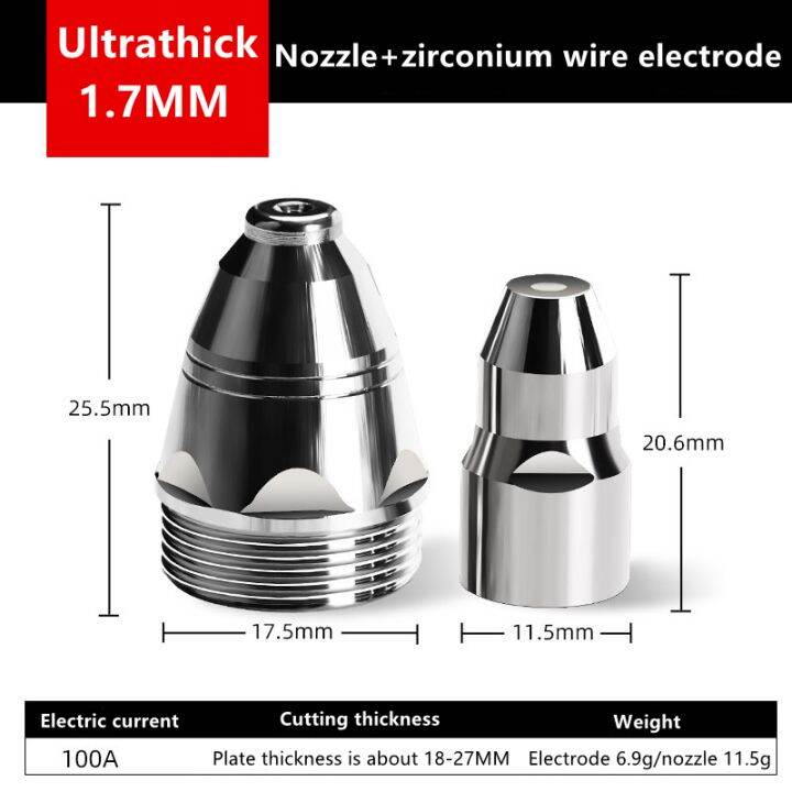 P80 Plasma Cutting Torch 60A 80A 100A P80 CNC Plasma Torch Tip ...