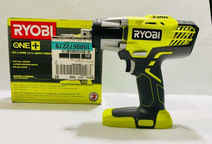 RYOBI P261 18V 3-SPEED 1/2 inch IMPACT WRENCH (TOOL ONLY) | Lazada PH