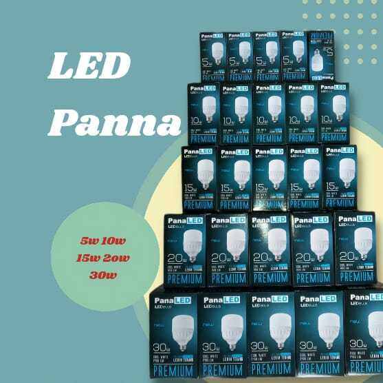 Lampu LED Putih LED Panna Premium PANNALED 5w 10w 15w 20w 30w | Lazada ...