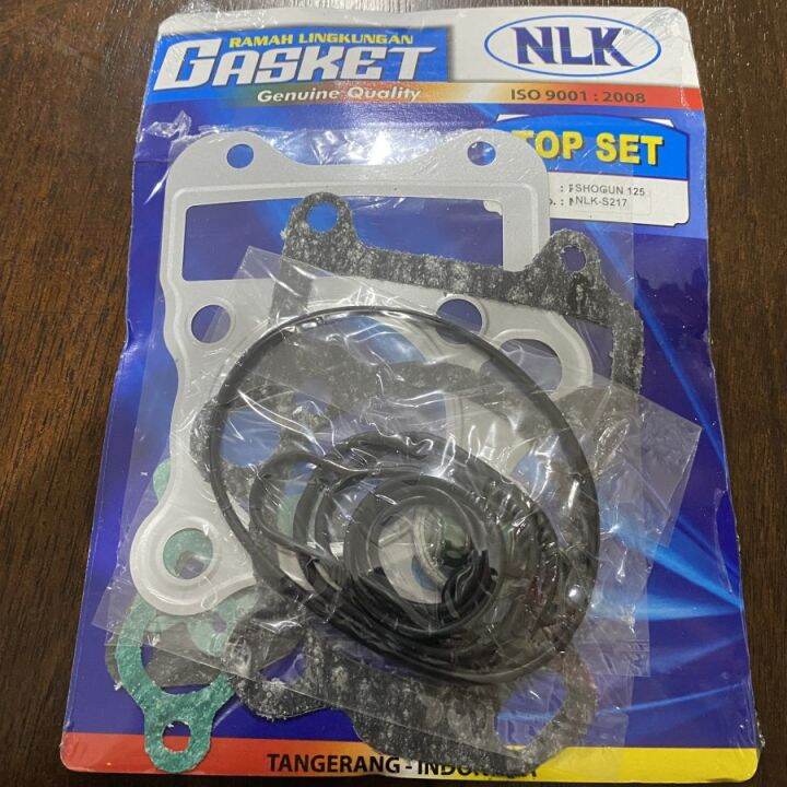 Shogun 125 topset suzuki motor top set gasket head seal klep packing ...