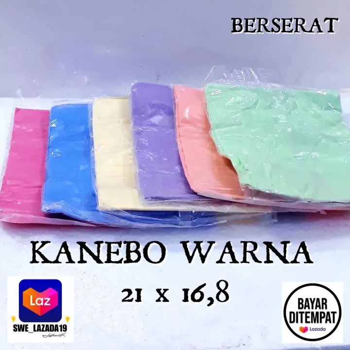 KANEBO MURAH / LAP KANEBO / KANEBO WARNA 21 X 16,8 | Lazada Indonesia