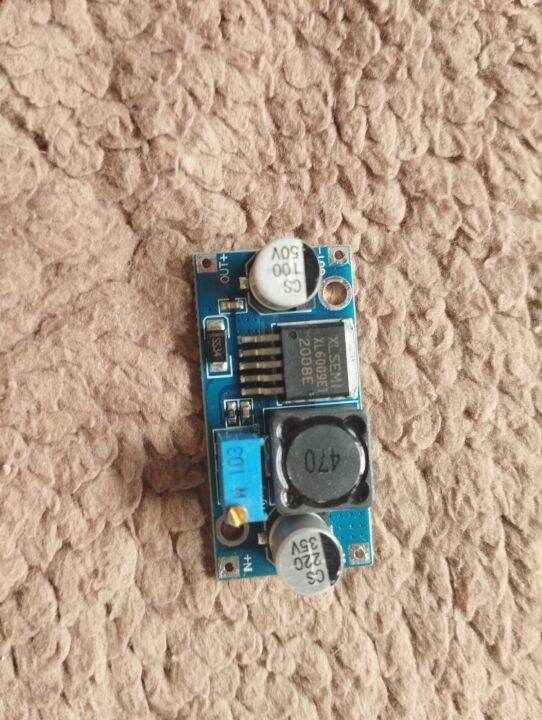Step up stepup modul XL6009 DC to DC adjustable. dr 12v ke 24v. untuk ...