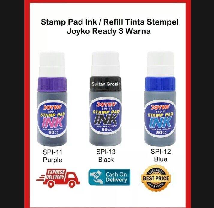 Isi ulang tinta stempel joyko refill tinta stempel joyko /STAMP PAD INK ...