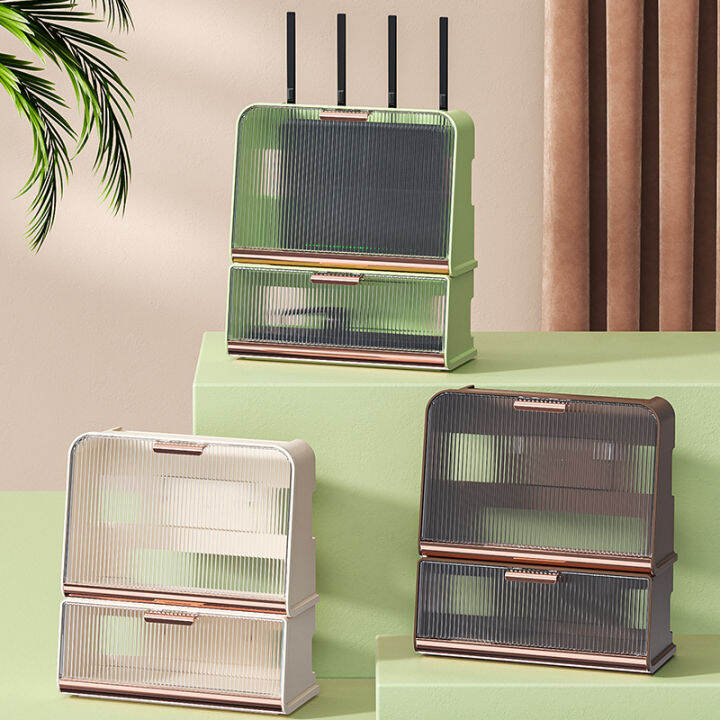 Router Storage Box WiFi Wireless Network Junction Box Set Top Box Wire ...