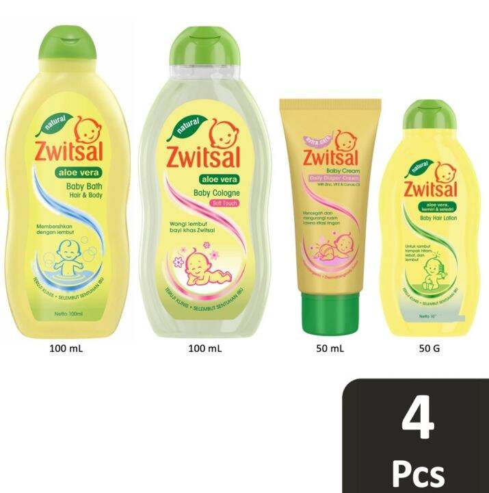 Zwitsal Natural Basic Pack - Baby Gift Set Perlengkapan Bayi | Lazada ...