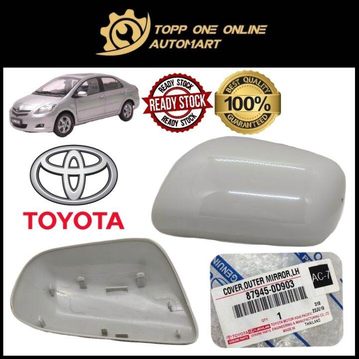 TOYOTA VIOS NCP93 SIDE MIRROR COVER (NO SIGNAL LIGHT) | Lazada