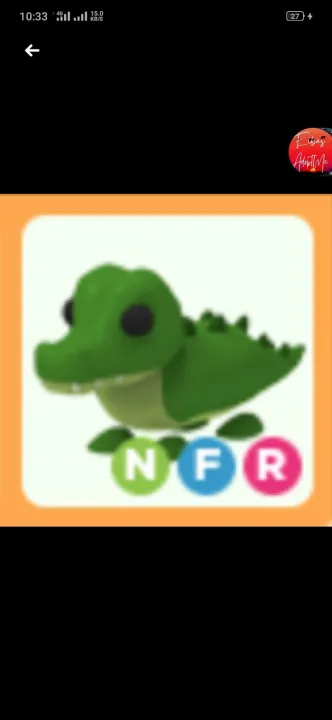 Neon Fly Ride Crocodile, Adopt me | Lazada PH