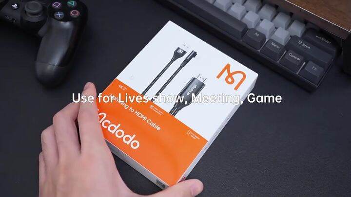 ORIGINAL MCDODO CABLE IP TO HDMI CABLE ULTRA 4K HD RESOLUTION MOBILE ...