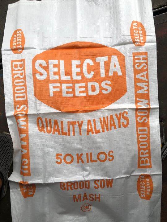 BRAND NEW SELECTA FEEDS SACK 50KG | Lazada PH