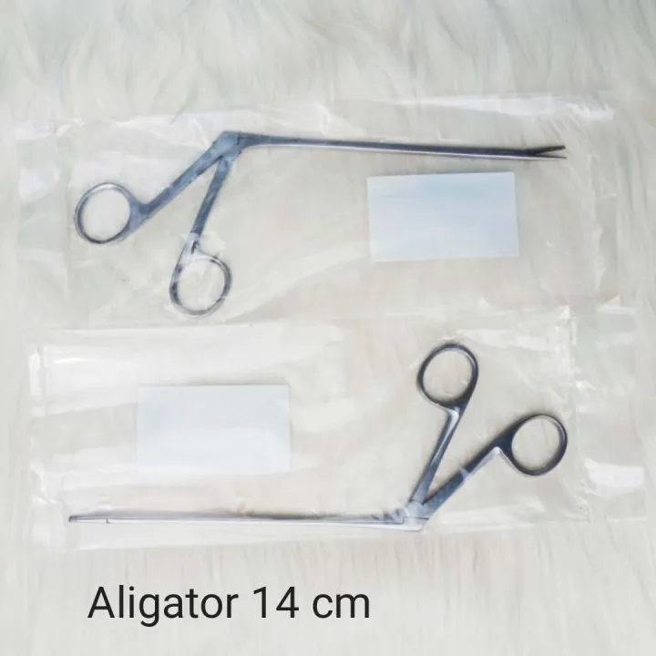 Klem Klamp Clem Aligator IUD Removal Forceps 14cm Stainless Steel ...
