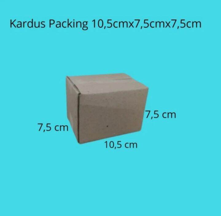 Kardus Packing 10,5cmx7,5cmx7,5cm | Lazada Indonesia