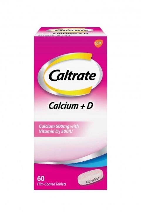 Caltrate Calcium + D 60s | Lazada