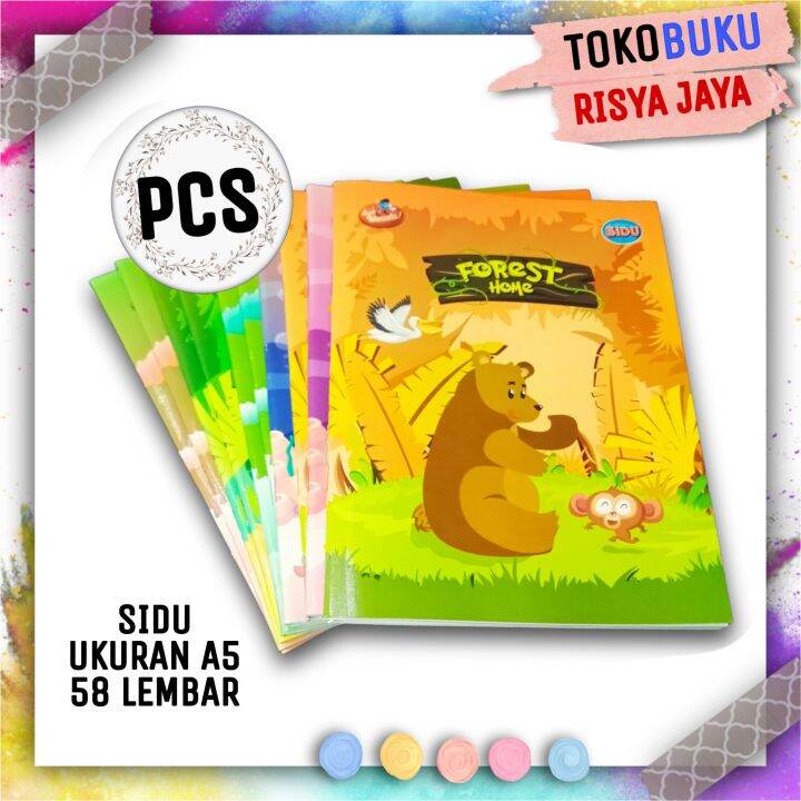 Buku Tulis SIDU Ukuran A5 58 Lembar | Lazada Indonesia