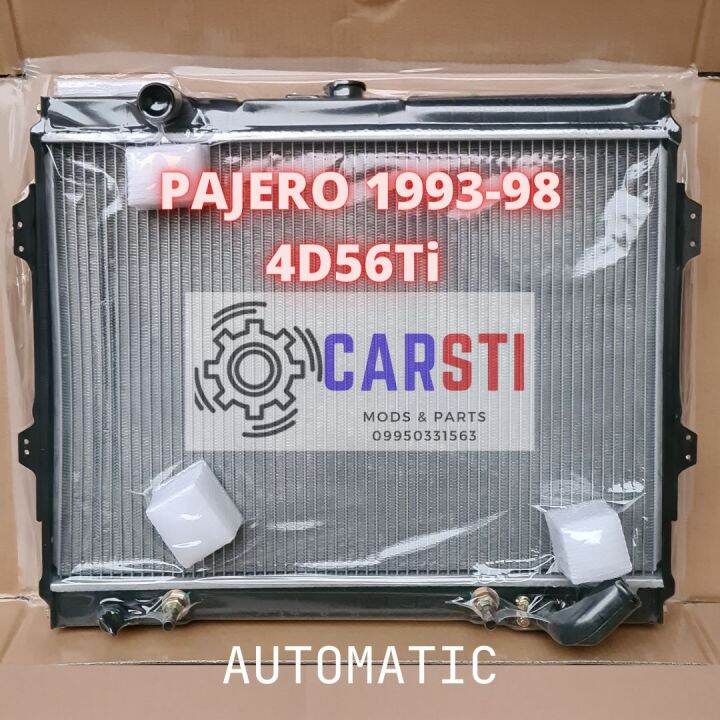 Pajero 4D56 radiator 1994-98 Gen 2 manual automatic | Lazada PH