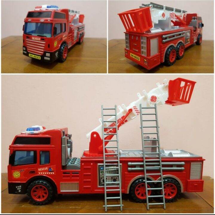 Mainan Mobil Pemadam Api Fire Rescue - Mainan Truk Pemadam Kebakaran ...