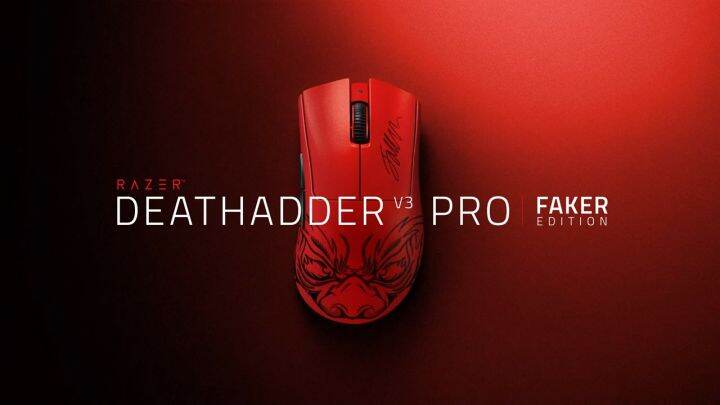 Razer DeathAdder V3 Pro - Red - Faker Limited Edition | Lazada Indonesia