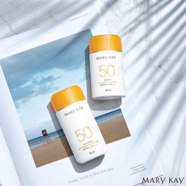 🔥ORIGINAL🔥 Mary Kay Suncare Sheer UV Defense Milk & Invisible UV ...