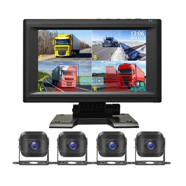 Vehicle Backup Camera System Bus RV Truck Driving Parking DVR Recorder ...