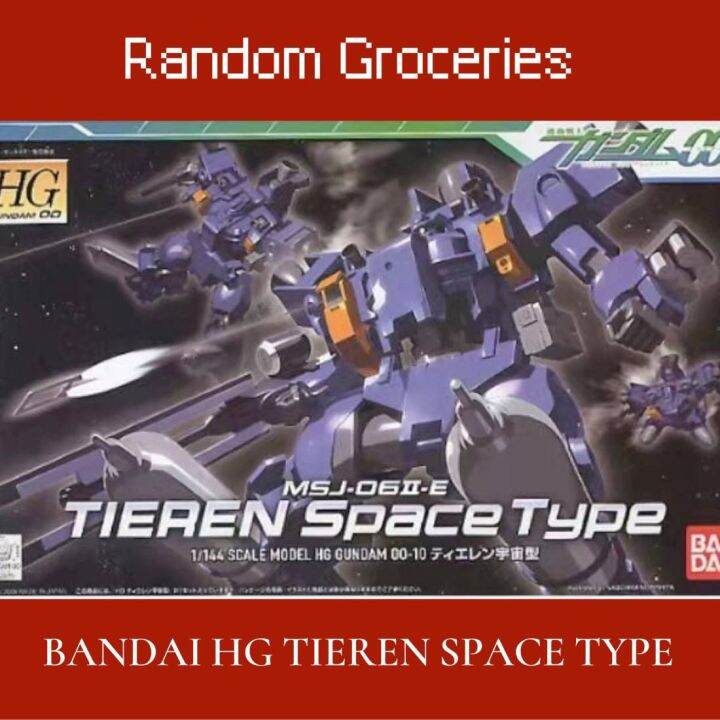 [Bandai] Gundam HG 1/144 Tieren Space Type (152370) | Lazada