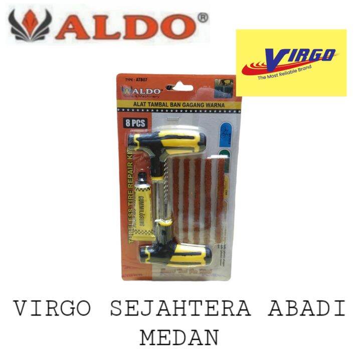 ATB07 ALAT TAMBAL TEMPEL BAN TUBLES TUBELESS SET GAGANG WARNA ALDO ATB ...