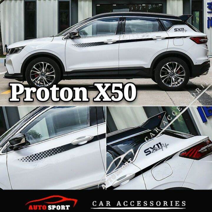 [Pre-Order] Proton X50 Car Body Sticker (ETA: 30-7-2022) | Lazada