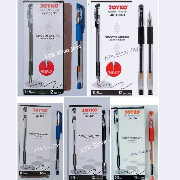 Pulpen Joyko JK-100 / JK-100NT / pen gel | Lazada Indonesia