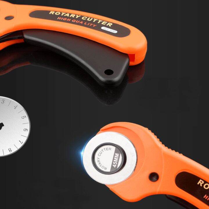 Rotary Cutter Rolling Cutter Quilting Tools with Ergonomic Handle for ...