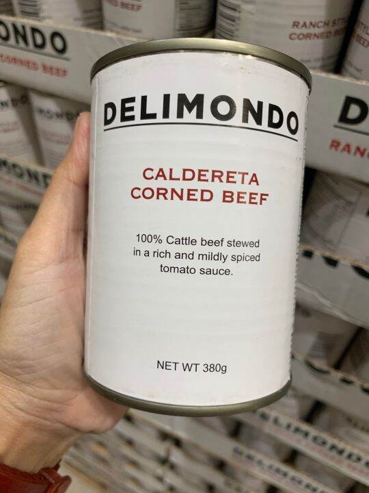 Delimondo Caldereta Corned Beef 380g | Lazada PH