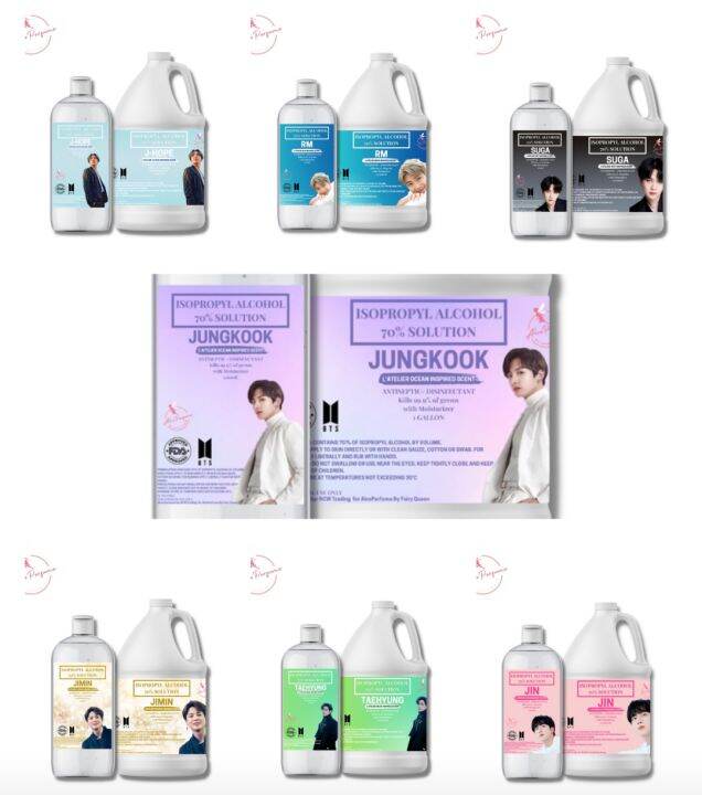 BTS Limited Edition Alcoperfume by FQ | Lazada PH