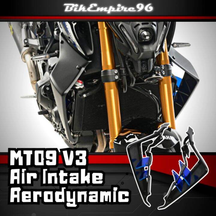 Yamaha MT09 V3 2021-on Air Intake Winglet Front Aerodynamics Side ...