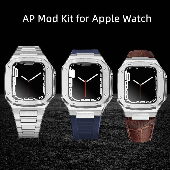 Luxury AP Royal Oaks Modification Kit for Apple Watch Series 9/8/7/SE/6 ...