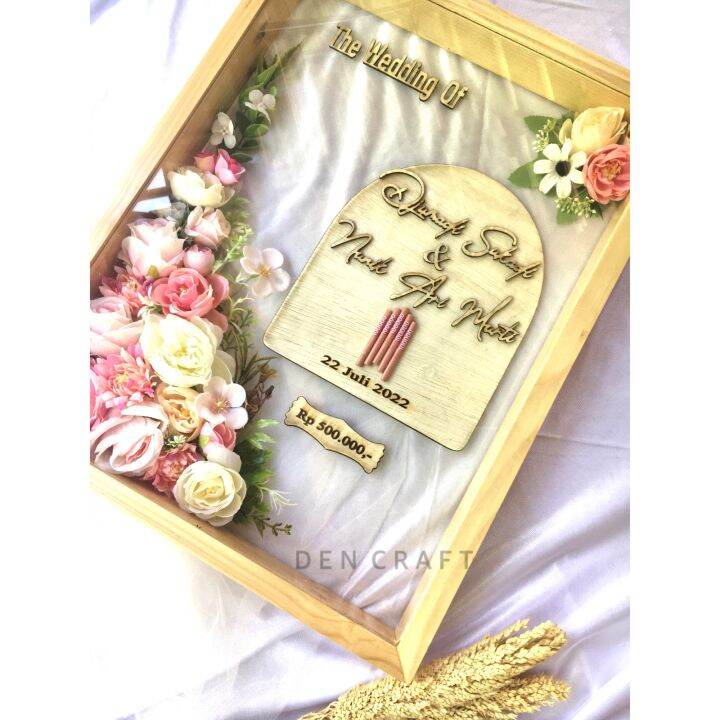 MAHAR TRANSPARAN KEKINIAN / BINGKAI MAHAR AKRILIK | Lazada Indonesia