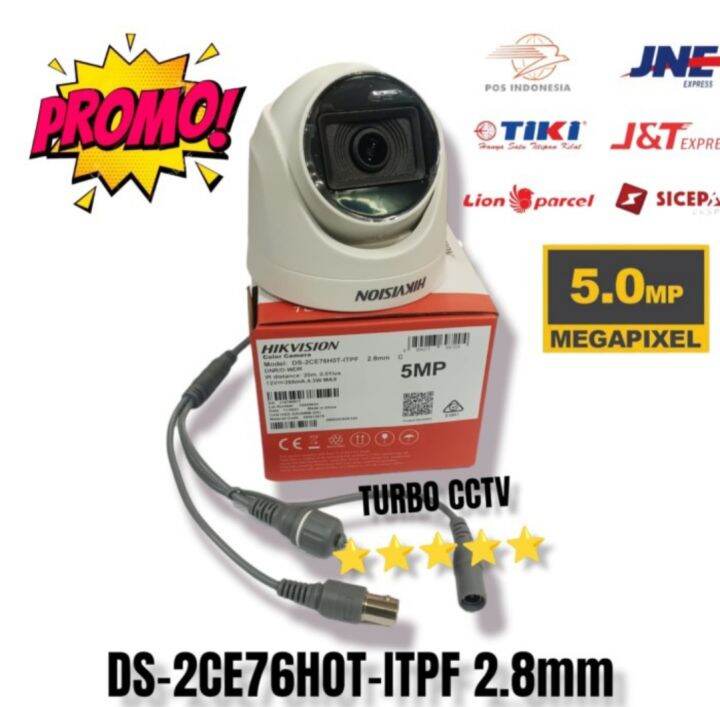 Camera Cctv Hikvision 5mp Indoor HD 2560p DS-2CE76HOT-ITPF Kamera Indor Garansi Resmi Hikvision ...