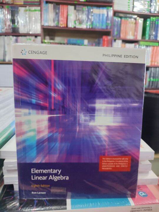 Elementary Linear Algebra by Larson | Lazada PH Elementary Linear Algebra by Larson | Lazada PH