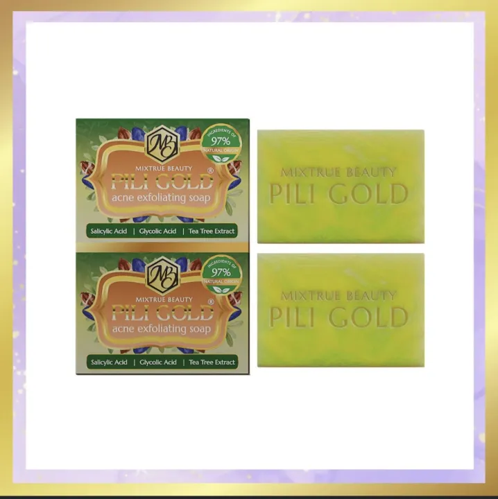 Mixtrue Beauty Acne Exfoliating Soap (2PC) 3 DAYS EFFECT - PILI GOLD ...