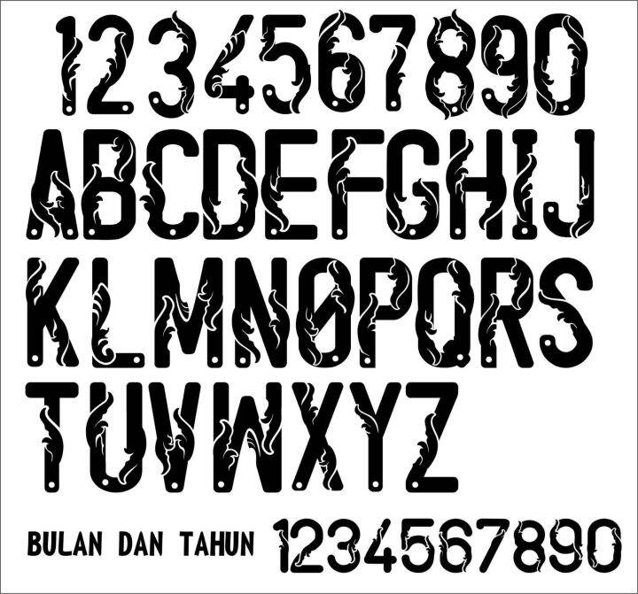 Stiker Plat Nomor Motor Terbaru | Lazada Indonesia