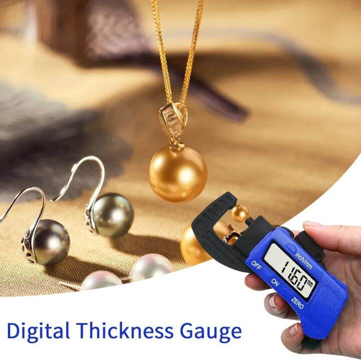 Alat ukur ketebalan portable digital analog thickness gauge micrometer ...