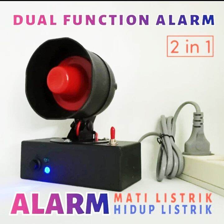 Alarm 2 In 1 Alarm Mati Listrik Dan Alarm Hidup Listrik | Lazada Indonesia