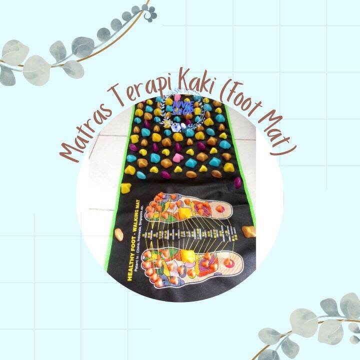 KUALITAS GRADE A - Healthy Foot Walking Mat - Matras Terapi Refleksi ...
