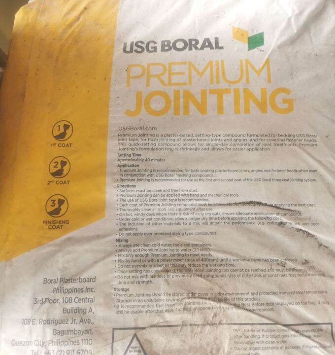 Jointing Premum USG Boral Standrd Weight Joint Compound 1kilo | Lazada PH