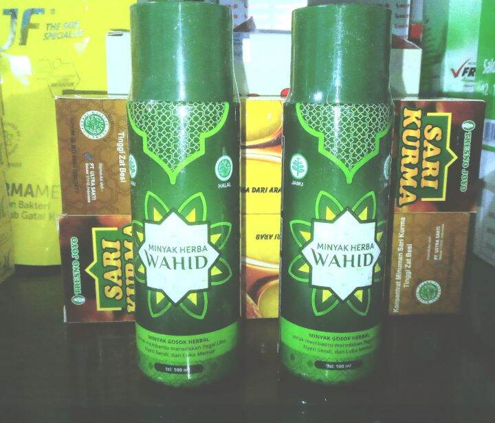 Minyak Herba Wahid 100 ml - minyak gosok herbal untuk mengatasi berbagai macam masalah kesehatan ...