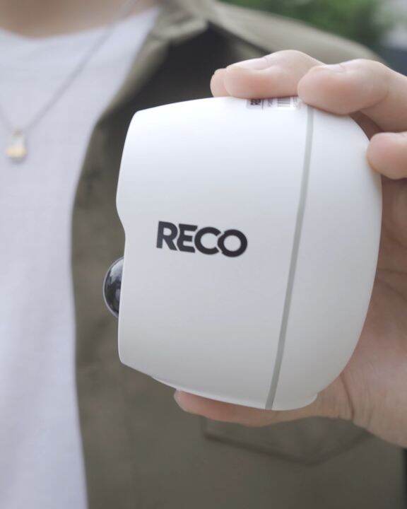 RECO กล้องวงจรปิดไร้สาย WIFIในตัว ไม่ต้องเสียบปลั๊ก บันทึกความ ...