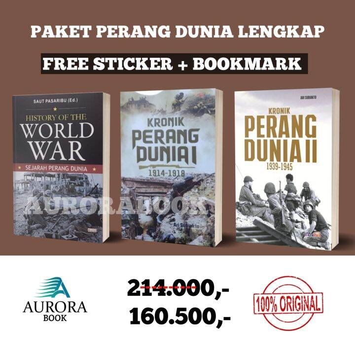 PAKET PERANG DUNIA LENGKAP - BUKU SEJARAH PERANG DUNIA LENGKAP - SEJRAH PERANG DUNIA 1 - SEJARAH ...