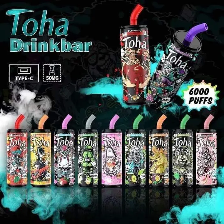 Toha 6000 Puffs Disposable Pods | Lazada PH