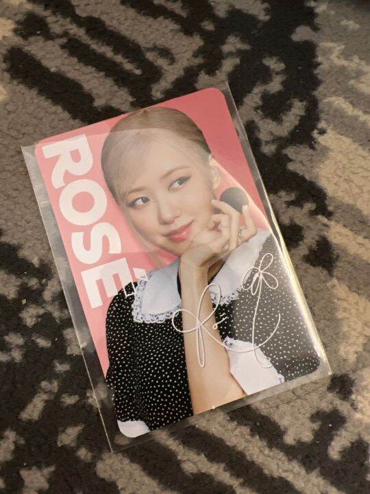 blackpink oreo picture card - rose no. 04 + Got TWO 2 x 248gram oreo ...