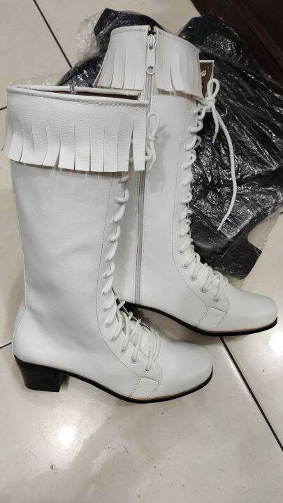 SEPATU BOOT JENGGEL MAYORET WANITA TINGGI | Lazada Indonesia